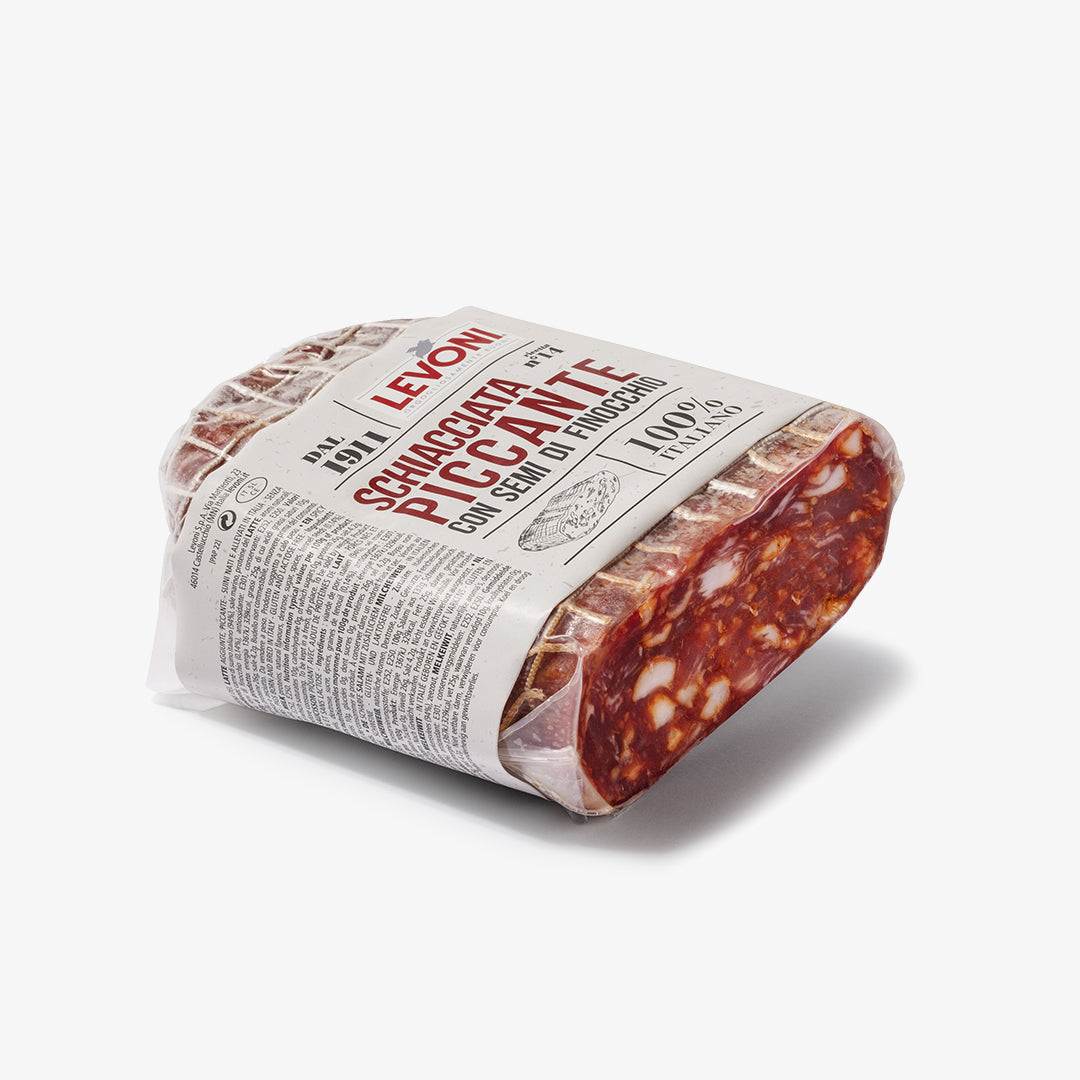 Levoni Salami Schiacciata Piccante (Helstykke) – PizzaPal - Den ...